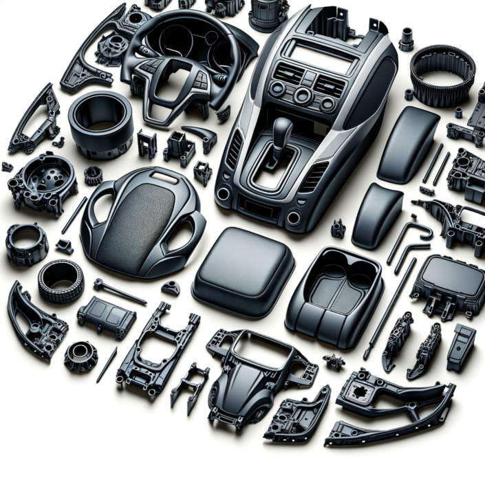 Stampaggio ad iniezione per parti di automobili - PLAS.CO