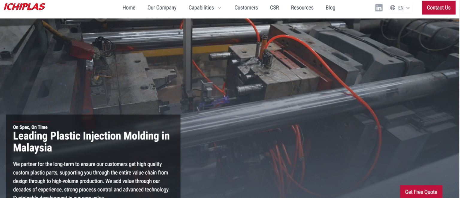 Top 10 Injection Molding Companies In Malaysia - PLAS.CO
